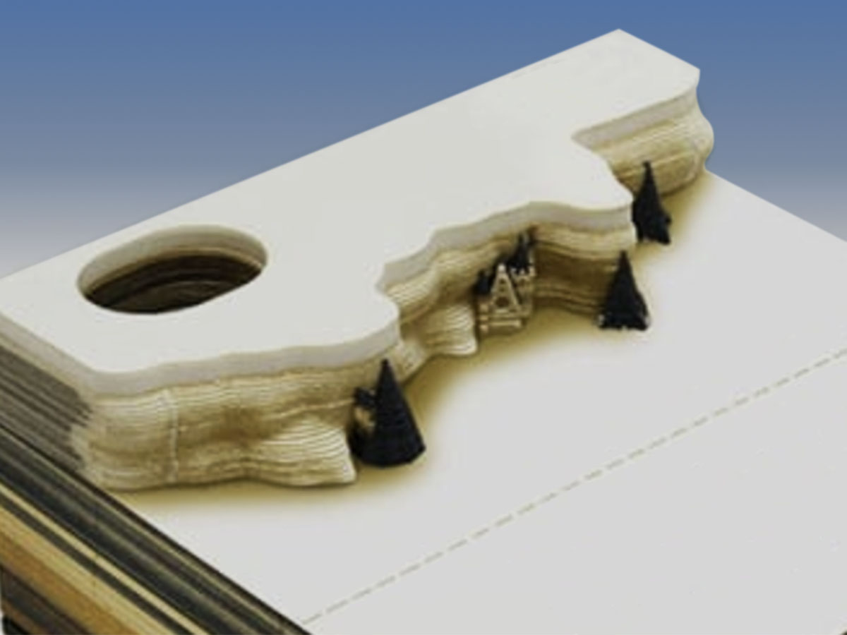 Amazing scenes emerge as you use this notepad – Only In Japan